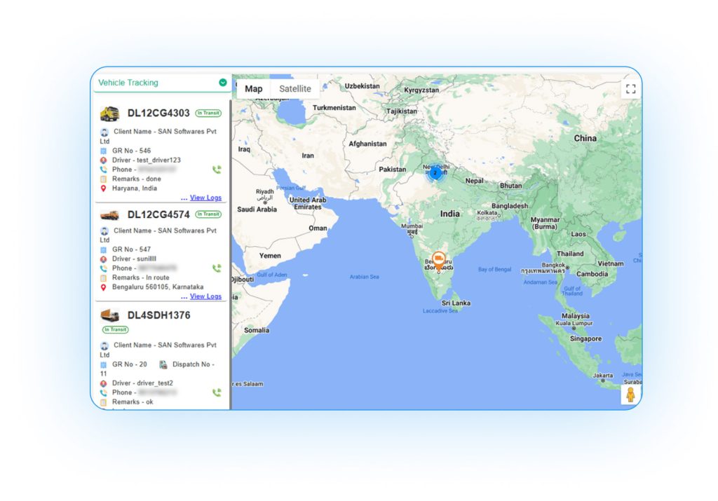 SanTrans - Transport & Logistics Management Software (TMS)